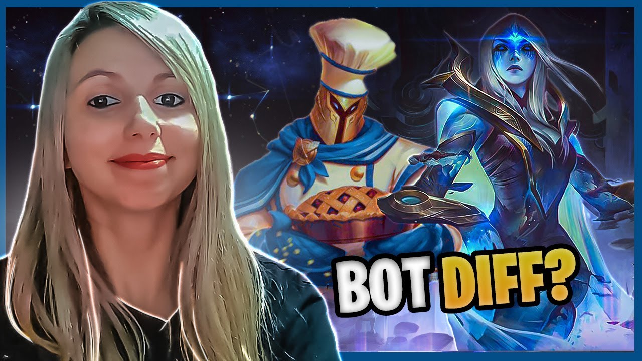 BOT DIFF? - PÃOTHEON O MELHOR SUP - LOL - YouTube