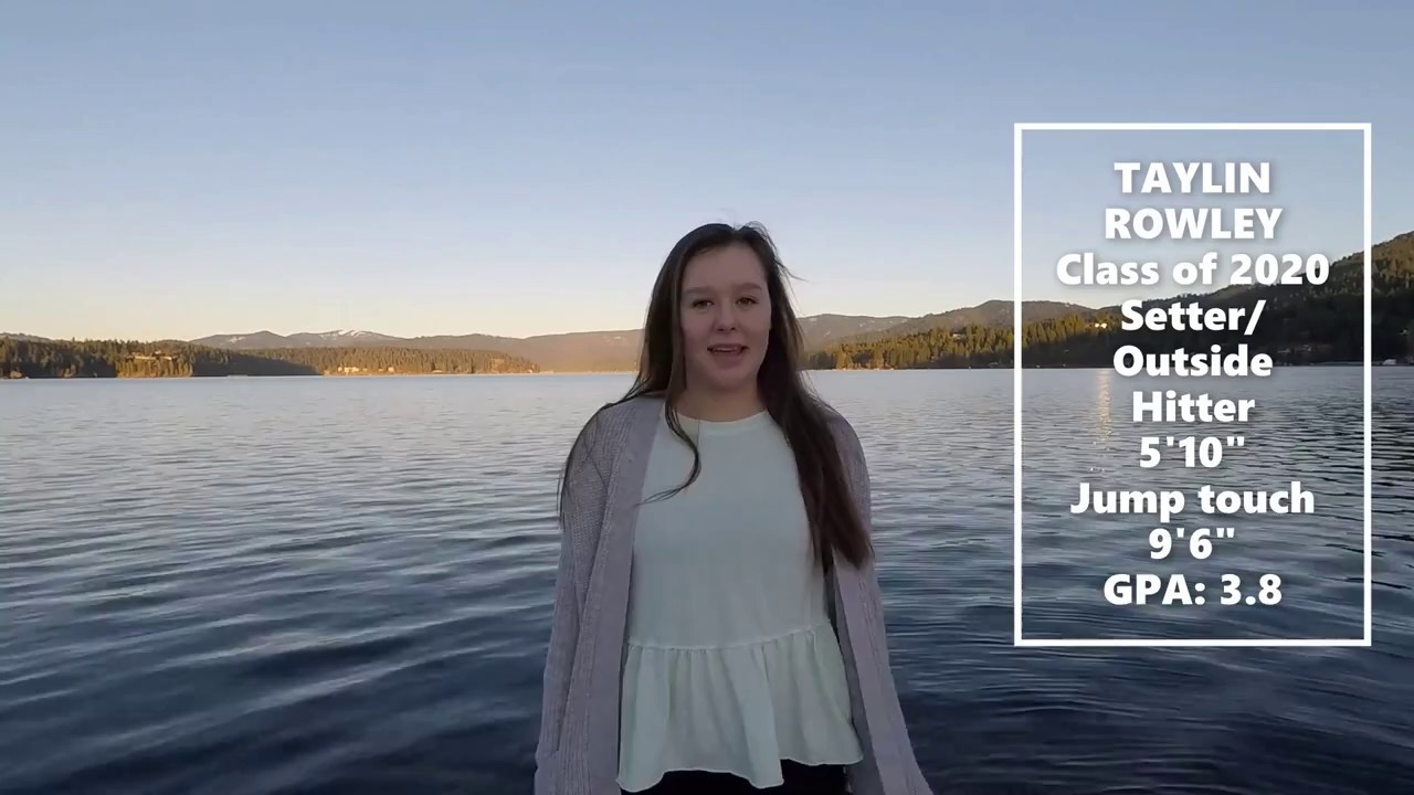 TAYLIN ROWLEY CLASS OF 2020 - YouTube