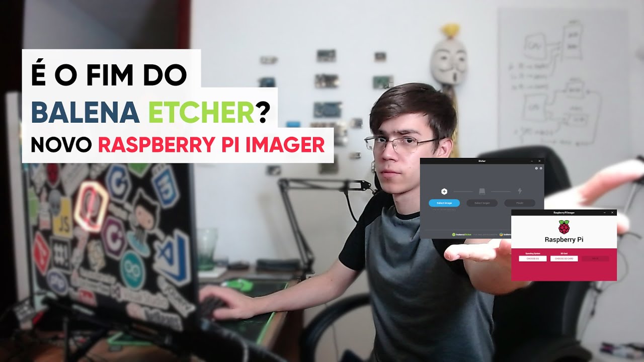☠️ É o Fim do Balena Etcher? Novo Raspberry Pi Imager 🍓 - YouTube