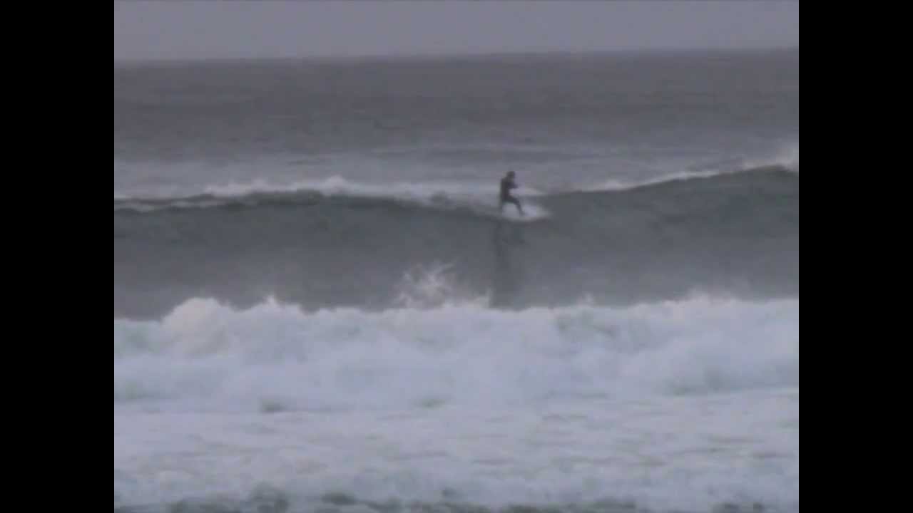 Praia Grande, Sintra surf - YouTube