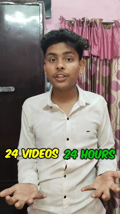 Yt shorts challenge 24h = 24 videos - YouTube