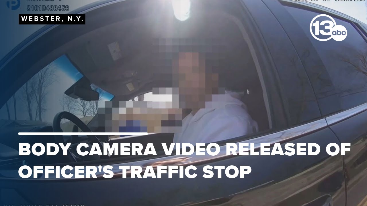 Webster police release body camera video of officer's traffic stop that ...