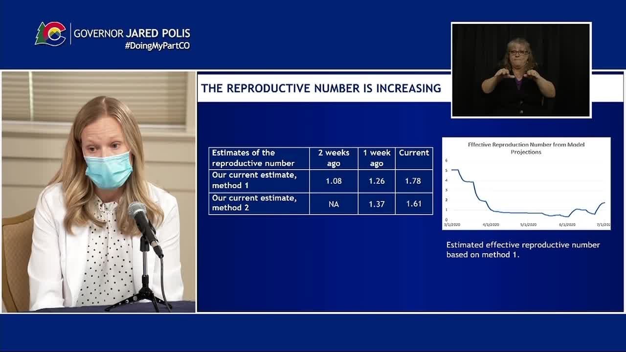 Colorado State Epidemiologist outlines increasing COVID-19 cases ...