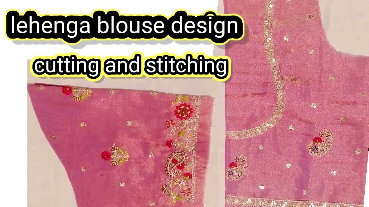 Designer Blouse Cutting Step By Step | New Blouse Designs Back Neck ...