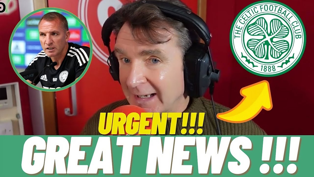 ANNOUNCED TODAY! BRENDAN RODGERS HAS HIM AS A FAVORITE! CELTIC NEWS ...