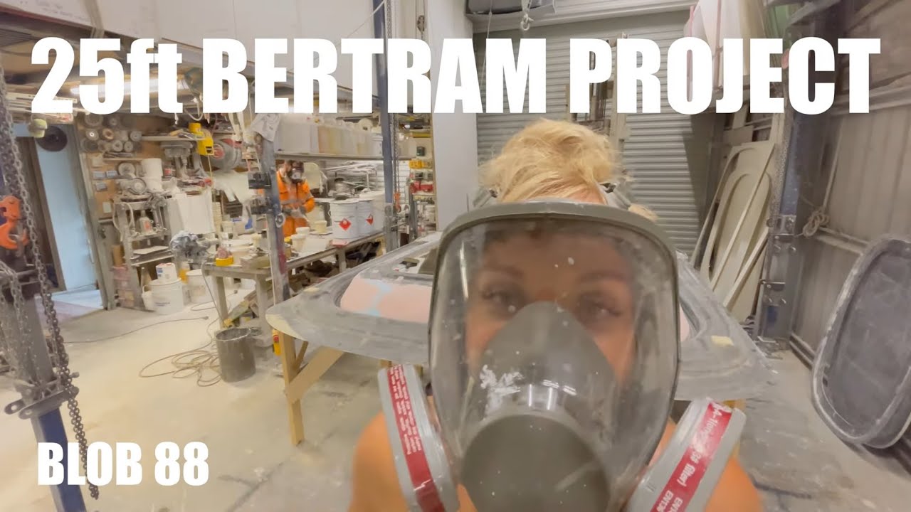 25ft BERTRAM PROJECT - blob 88 - making the coolest boat roof - part 3 - YouTube