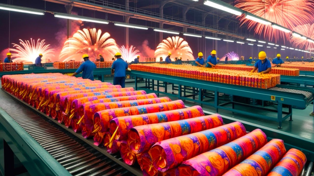 Wait… This Is How Fireworks Are Made?! - YouTube