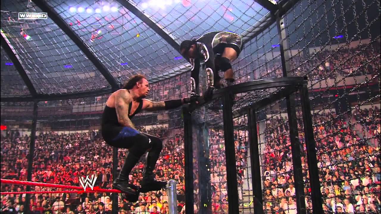 Undertaker sends MVP crashing down: No Way Out 2008 - YouTube
