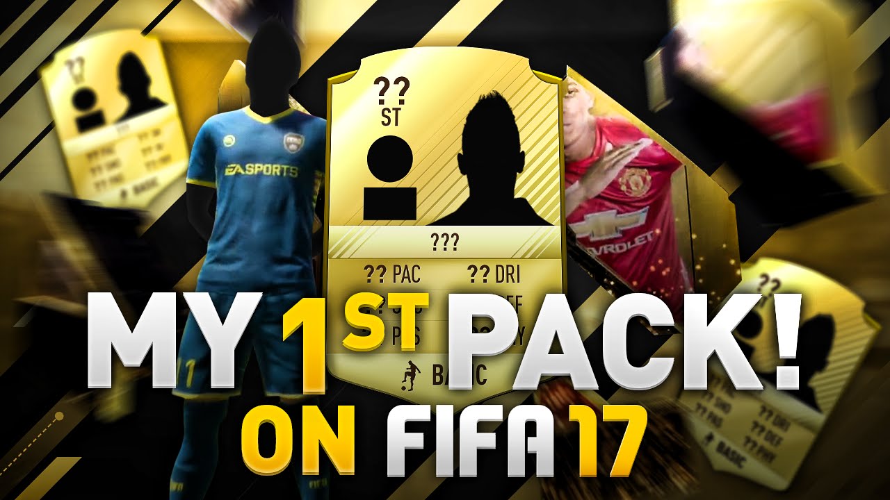 FIFA 17 MY 1ST PACK! - YouTube
