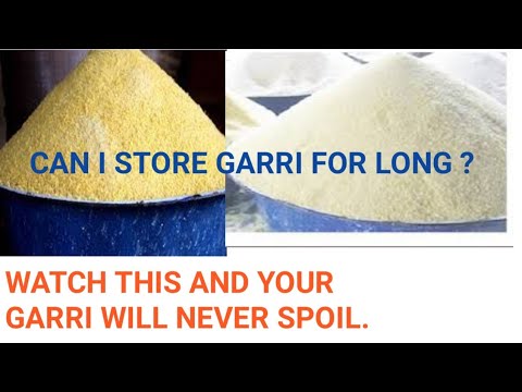 How to store Garri | how to start garri business | Journey with Judy ...