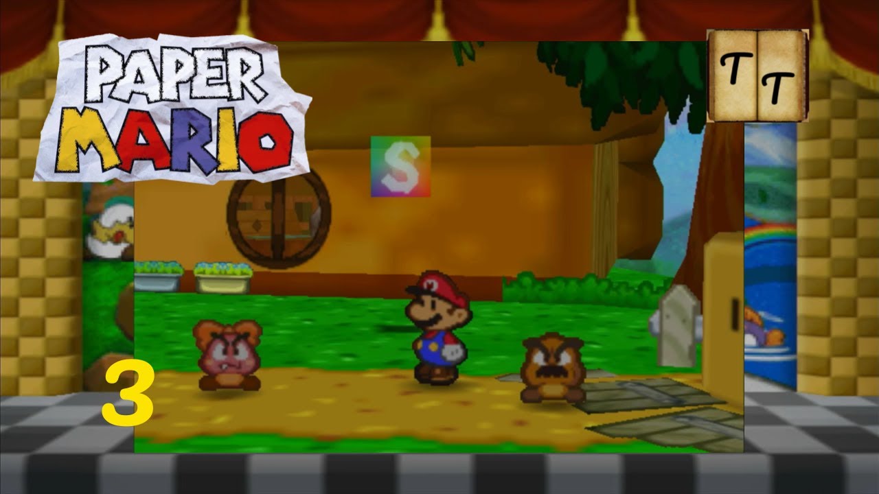 My Experience with Paper Mario 64 part 3 | Friendly Goombas - YouTube