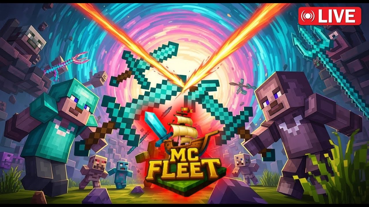 LIVE: Exploring GamerFleet’s MC Fleet SMP 🔥 | Minecraft Survival Hindi ...