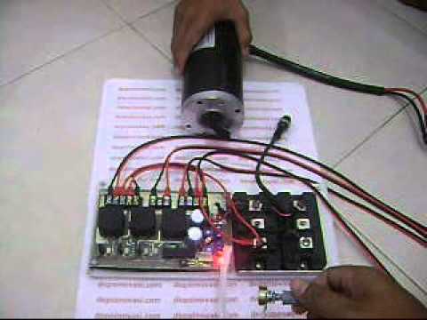 Cara Kerja Driver Motor DC 100A-150A - depoinovasi.com - YouTube