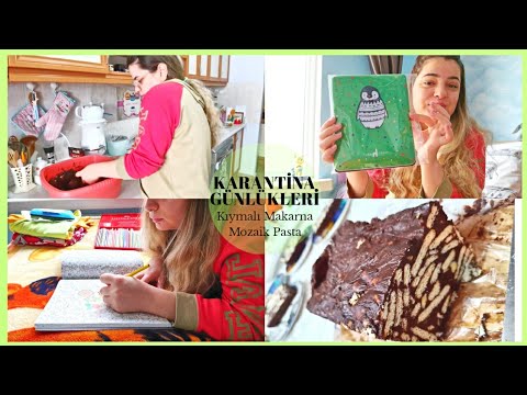 Sahurdan İftara Vlog | Mozaik Pasta, Kıymalı Makarna, Patatesli Yumurta Ramazan Nasıl Geçiyor?