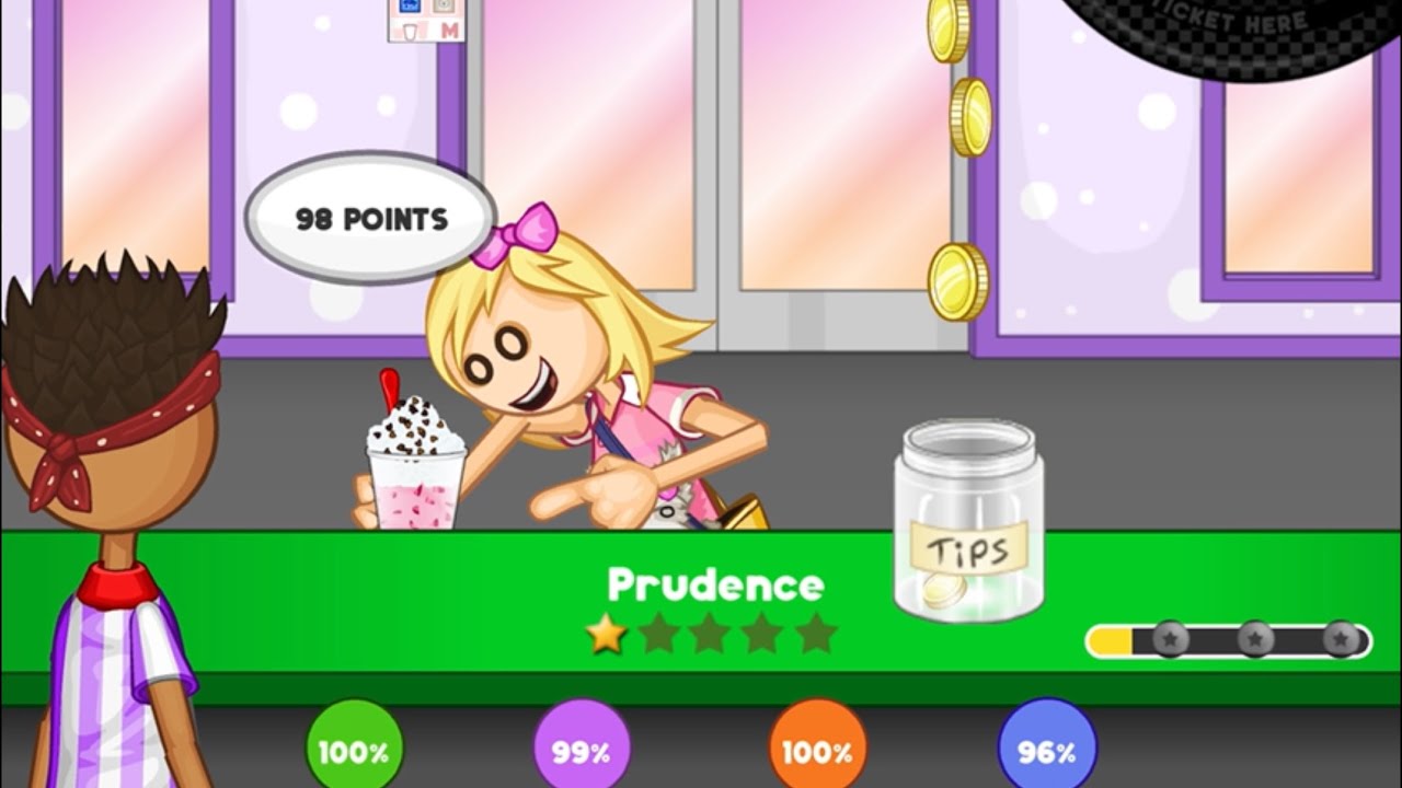 Papa’s Freezeria HD - Prudence - YouTube