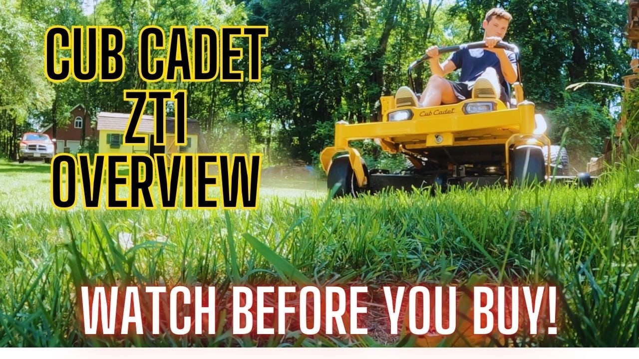 Thinking About Buying A Cub Cadet Ultima ZT1? Must Watch - YouTube