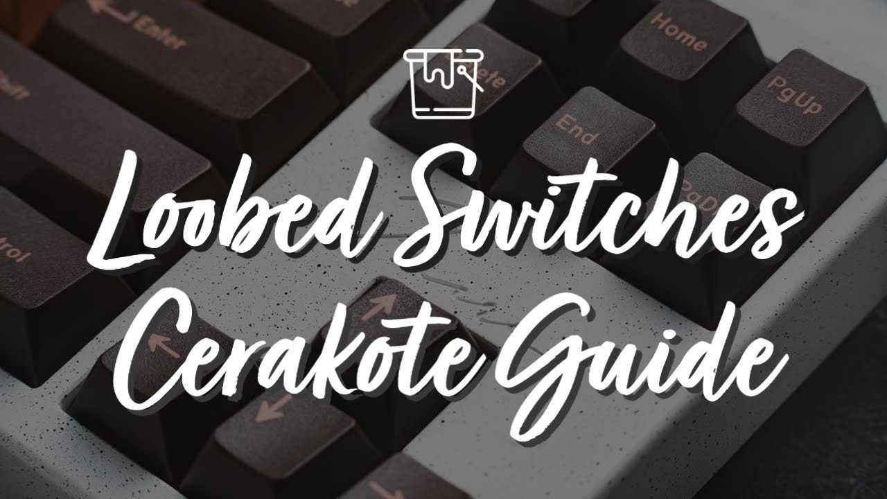 What is Cerakote and how can you get your keyboard Cerakoted - YouTube