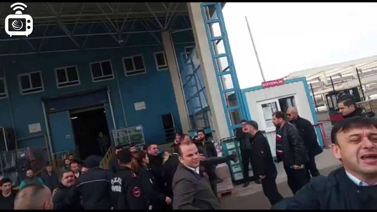 Kluh Destek patronu işçilerin üzerine kapıyı kilitledi, zorla ...