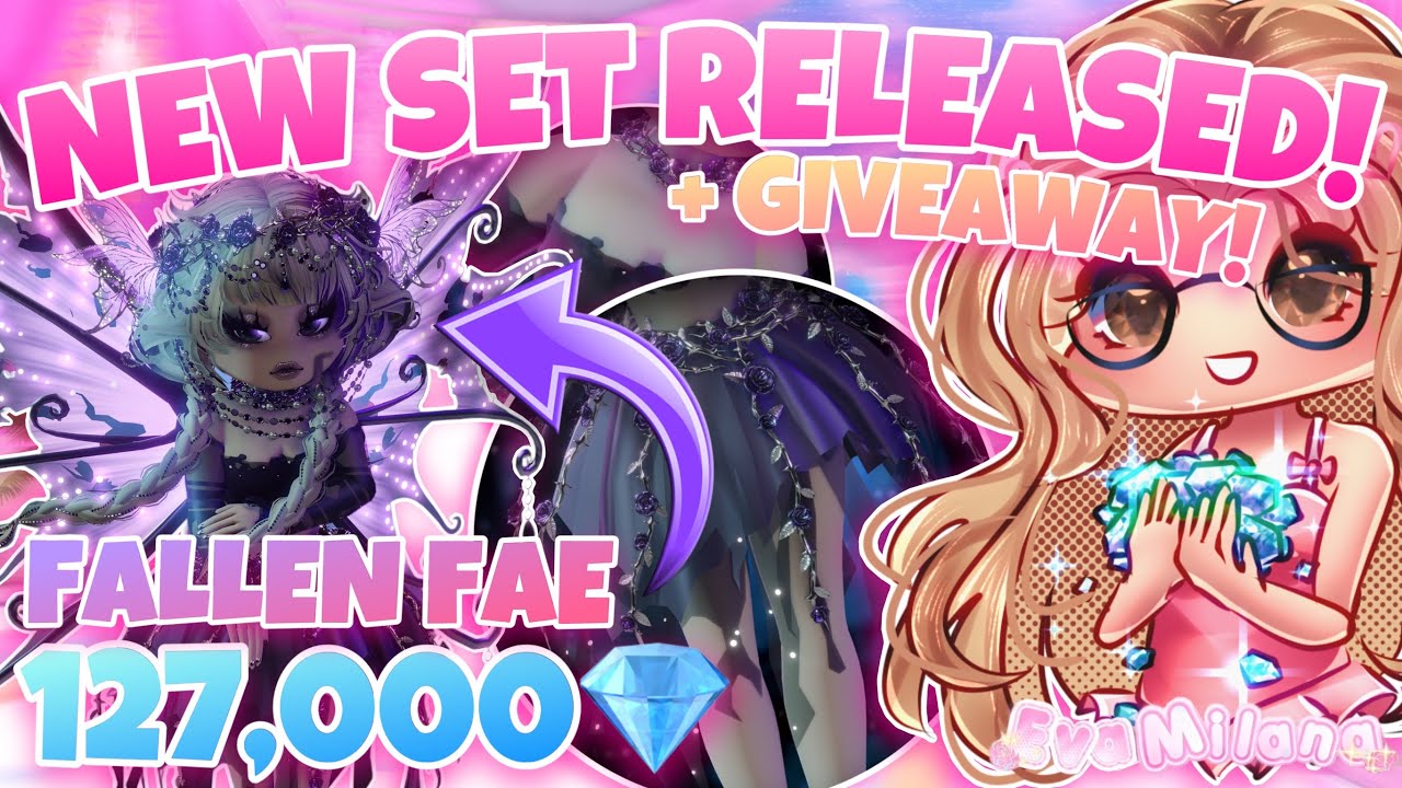 💎ALERT!👗 NEW SET RELEASED IN ROYALE HIGH: FALLEN FAE! | ROYALE HIGH UPDATE - YouTube