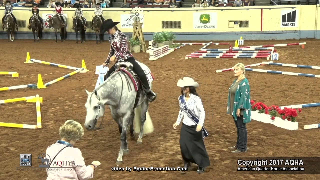 ODE TO ZIPPO ridden by TATUM KEYS RICHEY - 2017 AQHYA World Show (Trail ...