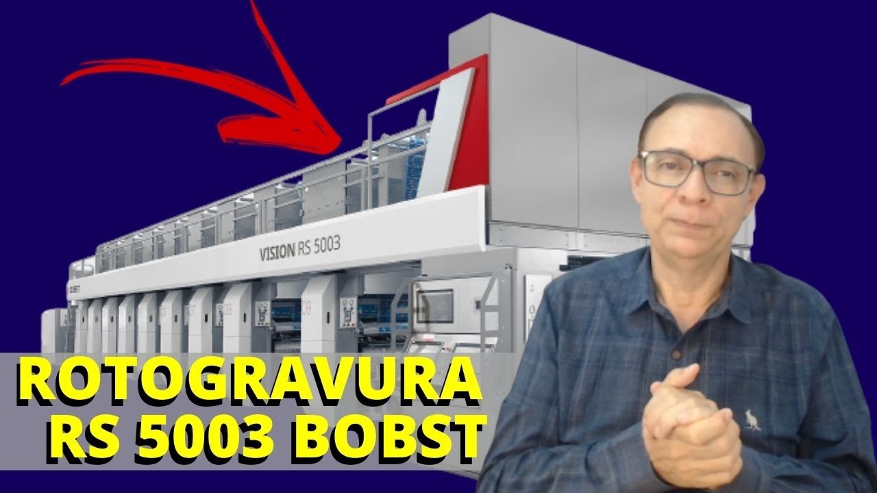 React Rotogravura BOBST RS 5003 NOVA e VISION - YouTube