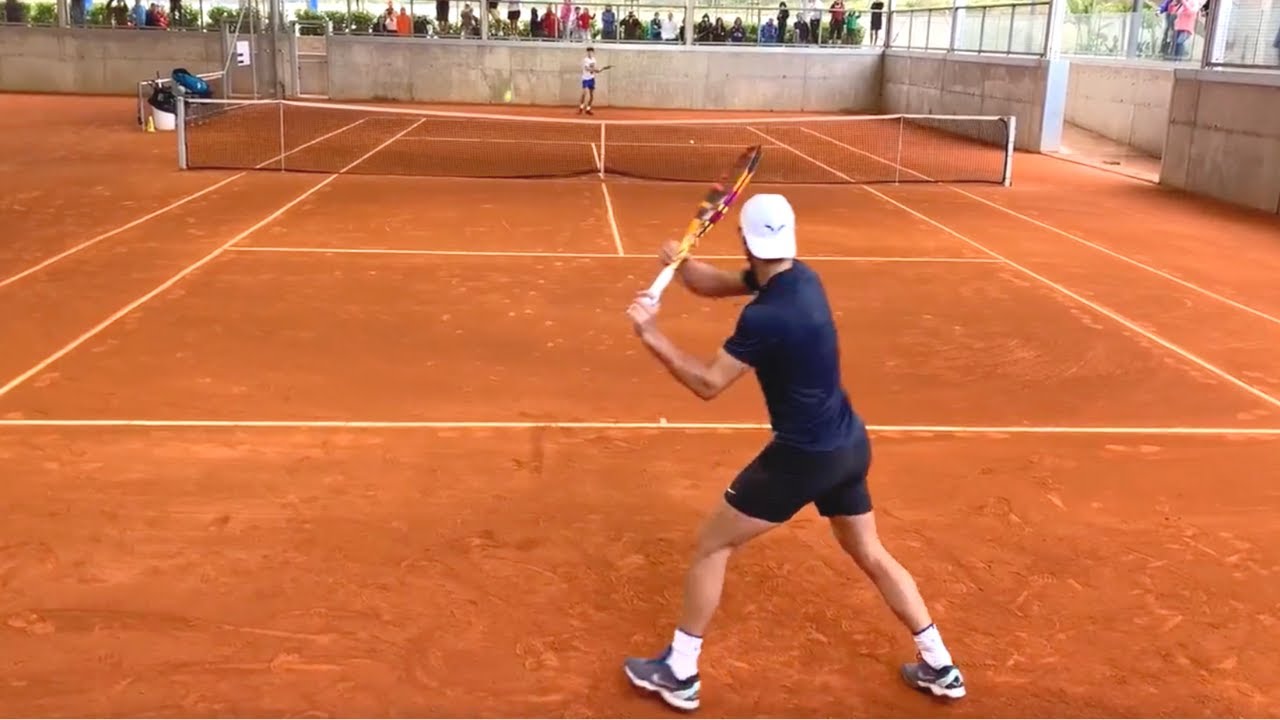 Rafael Nadal Training for Madrid Masters 2022 - Full Intensity 🔥 - YouTube