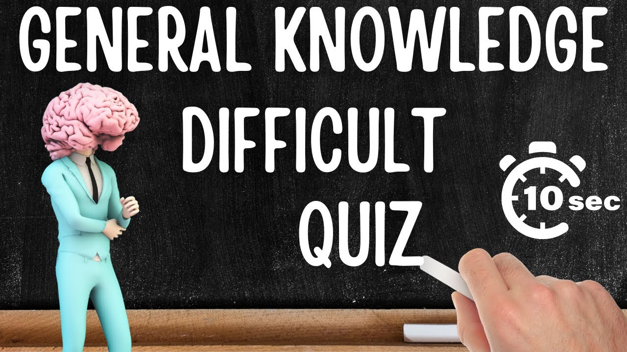 Are you good at quizzes? These 30 challenging questions will test your ...