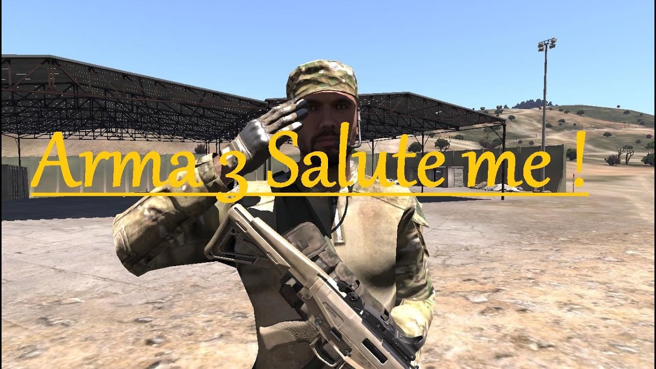 HOW TO MAKE UNIT SALUTE IN ARMA 3 - YouTube