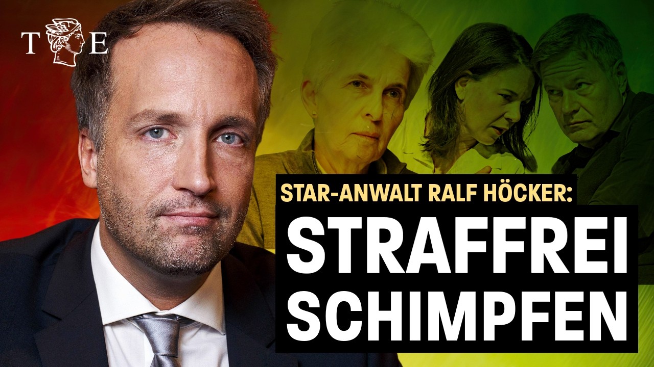 Interview mit Staranwalt Ralf Höcker: Straffrei schimpfen - YouTube