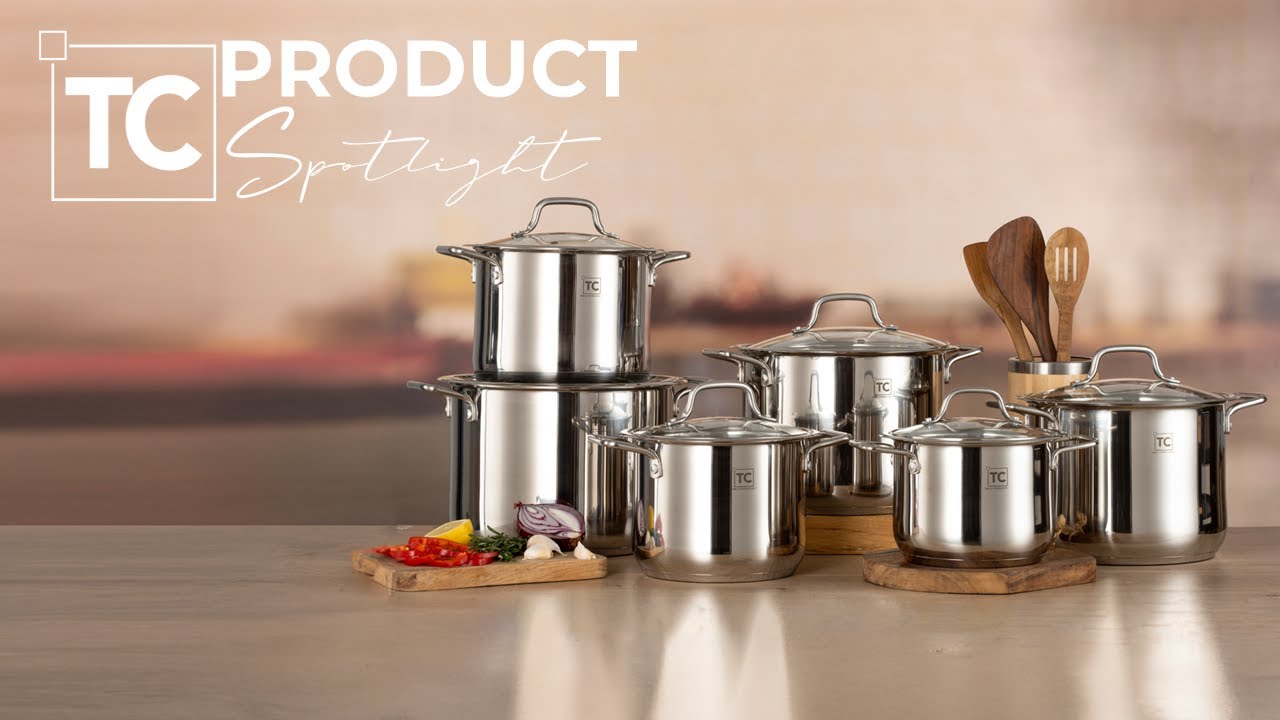 TC Product Spotlight - 9 April - Stainless steel cookware - YouTube