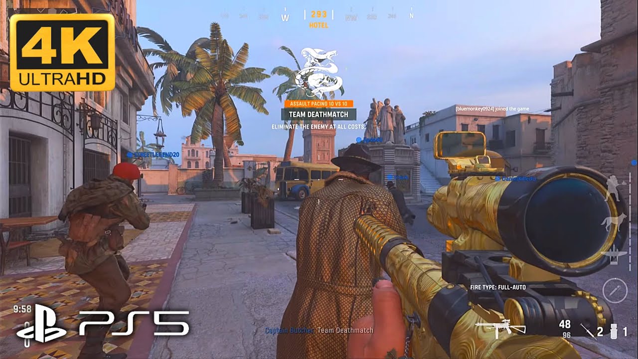 Call of Duty Vanguard: Team Deathmatch Multiplayer PS5 Gameplay 4K (No ...