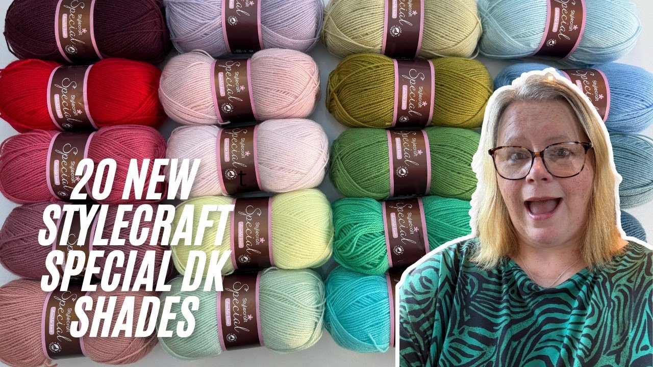 New Stylecraft Special DK Colours - Unboxing - New Shades Review - YouTube