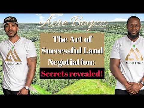 The Art of Successful Land Negotiation: Secrets Revealed! - YouTube