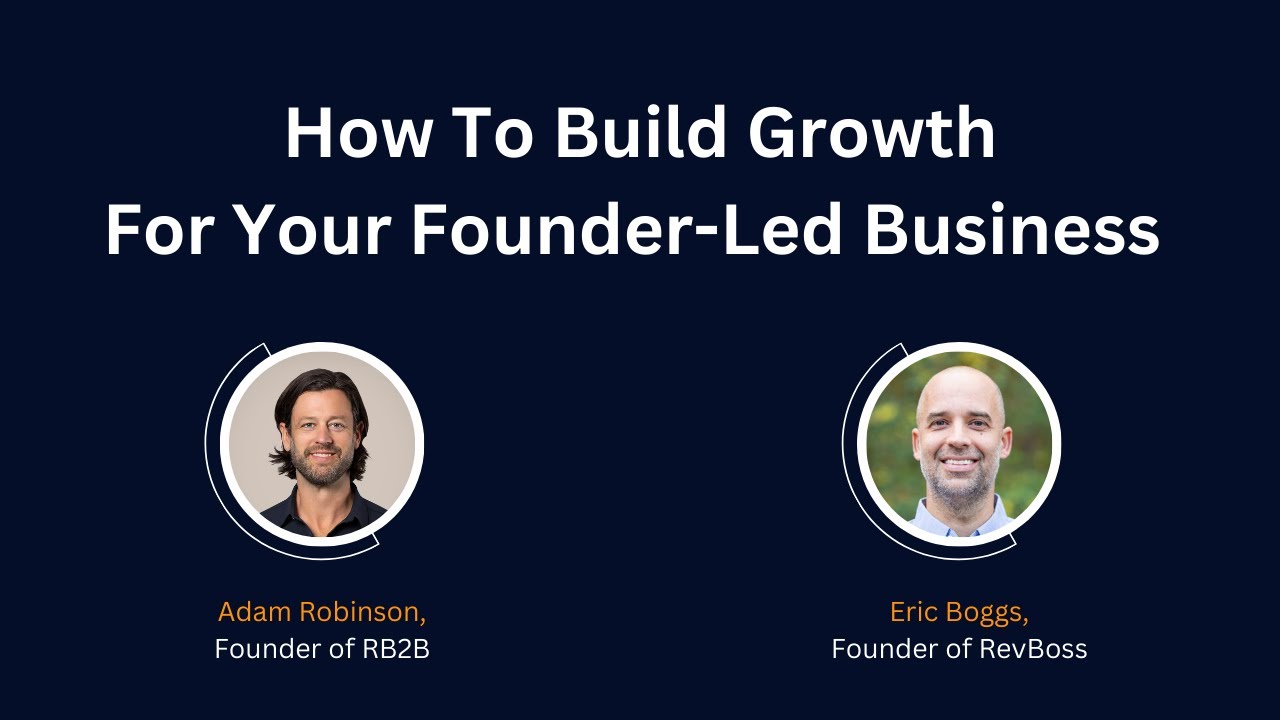 Building Founder-Led Content with RevBoss & RB2B - YouTube
