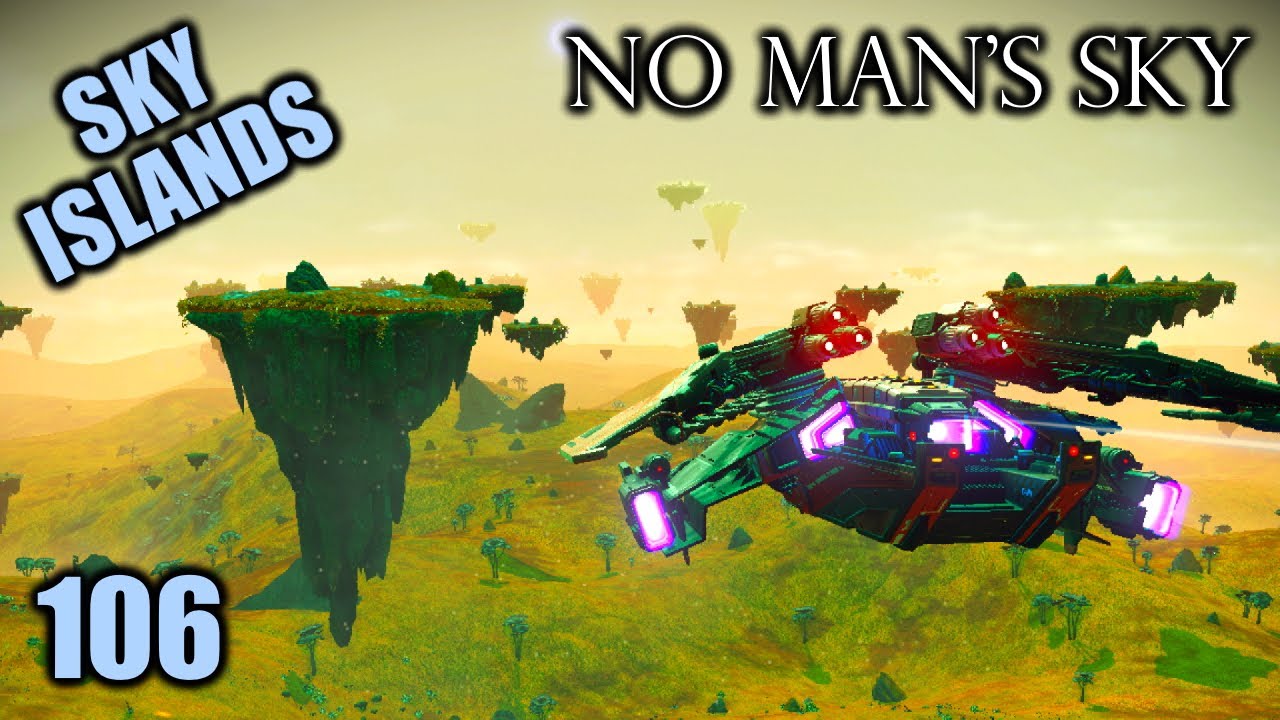 No Man's Sky 2024 Ep #106 - A Fluorishing Planet of Floating Islands ...