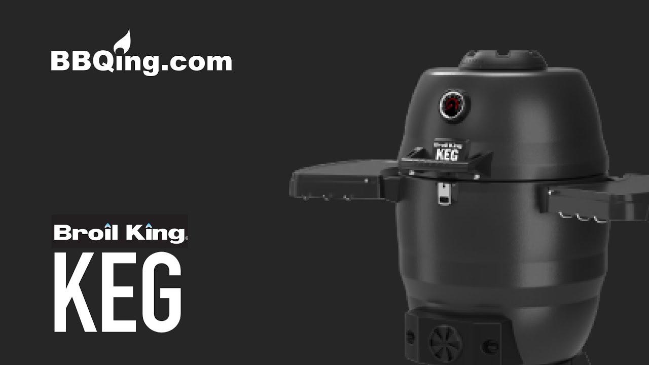 Broil King Keg 5000 Charcoal Grill Overview - YouTube