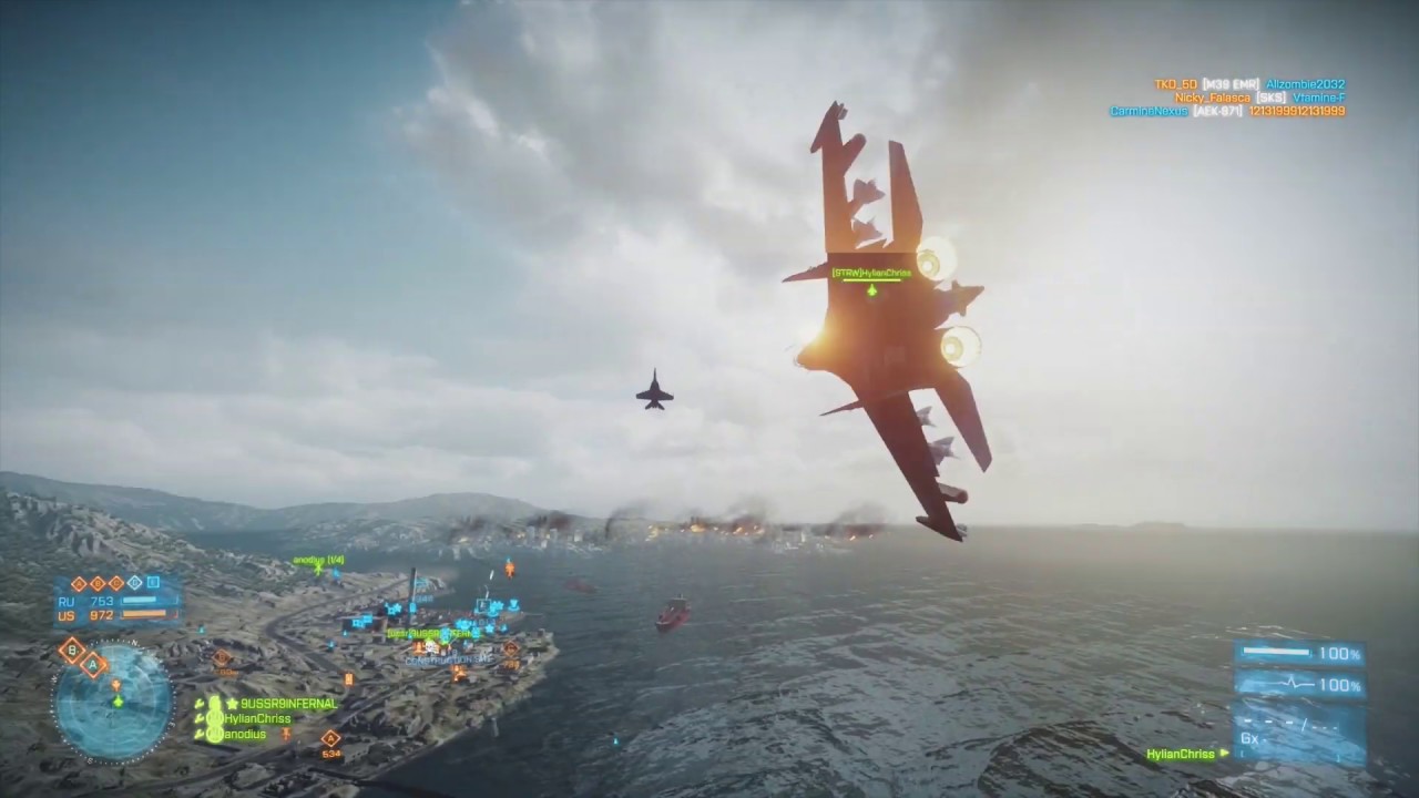 BF3 - JET PILOT ALMOST WINS THE GAME FOR BOTH TEAMS - YouTube