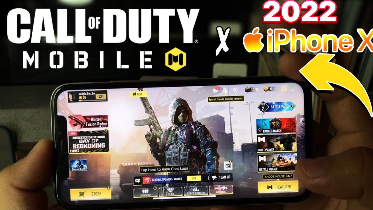 COD MOBILE IPhone X GAMEPLAY AND REVIEW!!! - YouTube