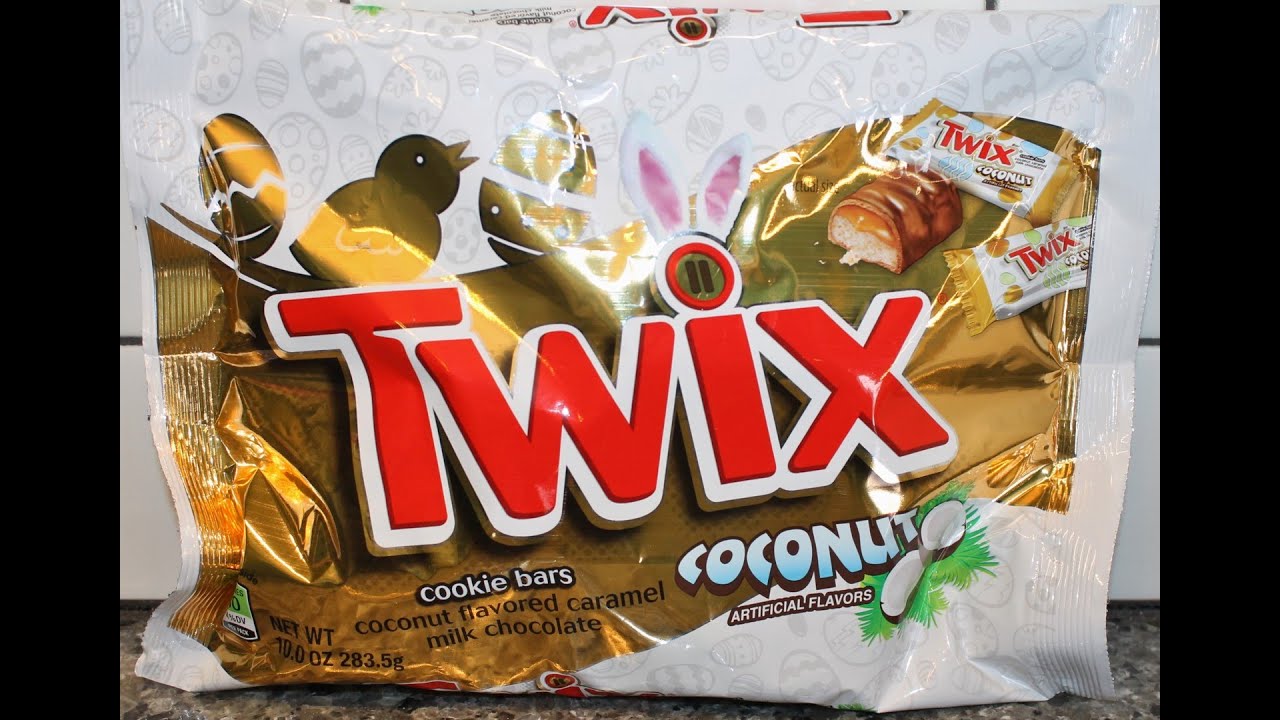 Coconut Twix Candy Bar Review - YouTube
