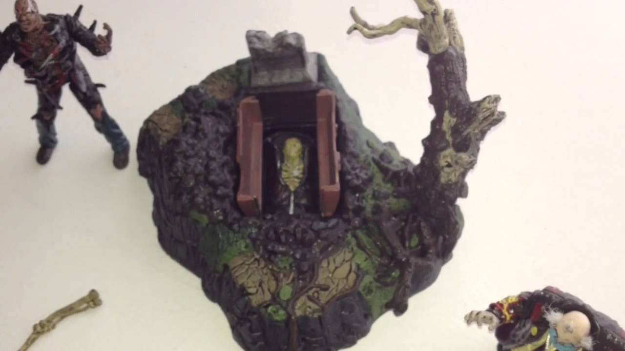 Spawn movie graveyard playset - YouTube