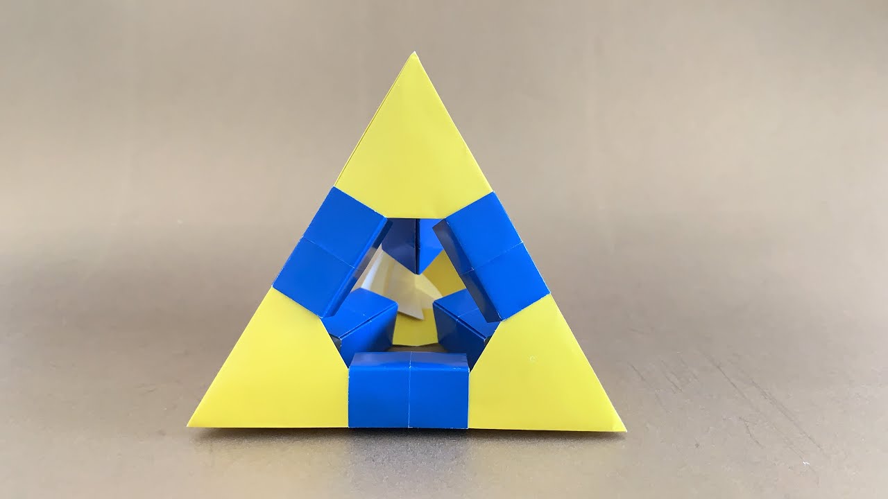MODULAR ORIGAMI TETRAHEDRON - YouTube