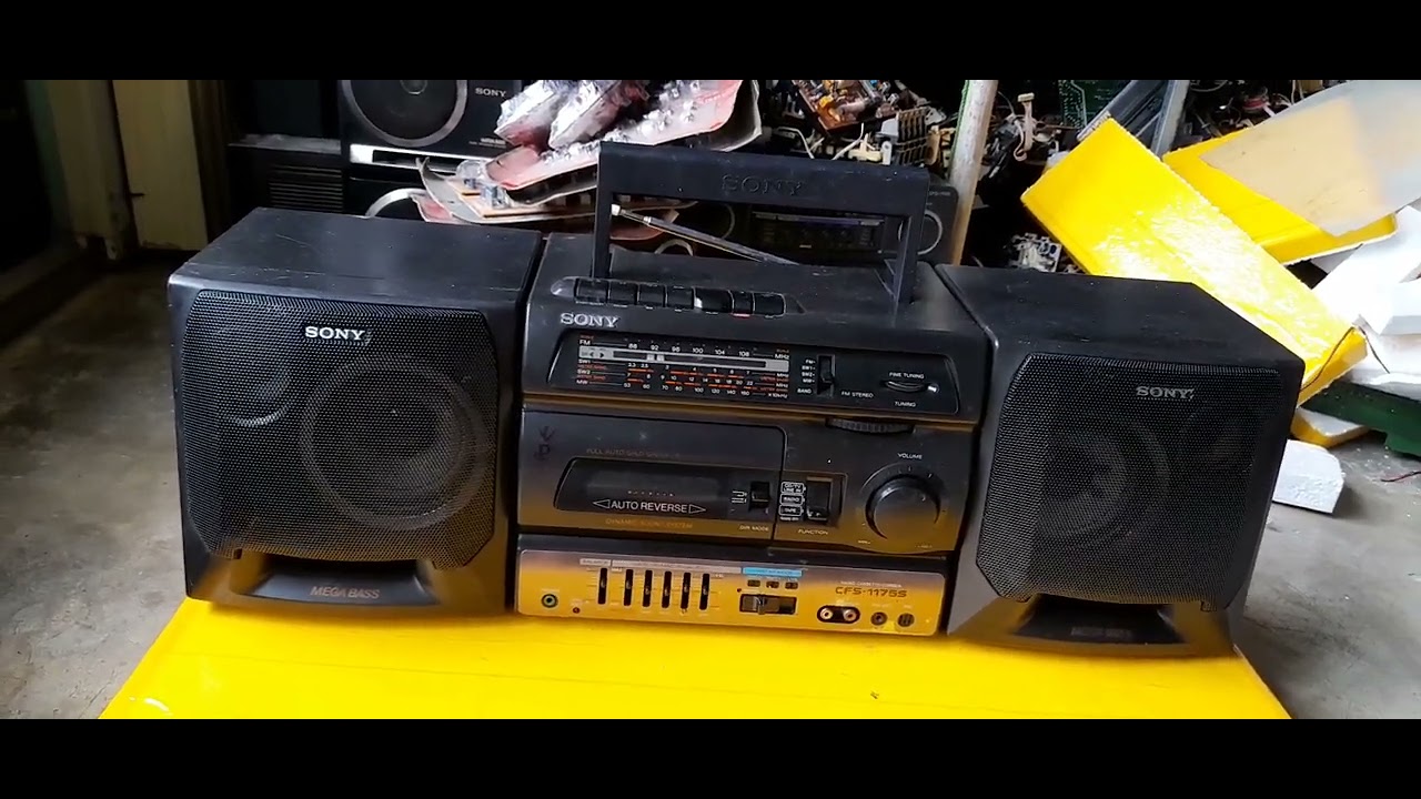 1,080k ‐ sony cfs 1175s - YouTube