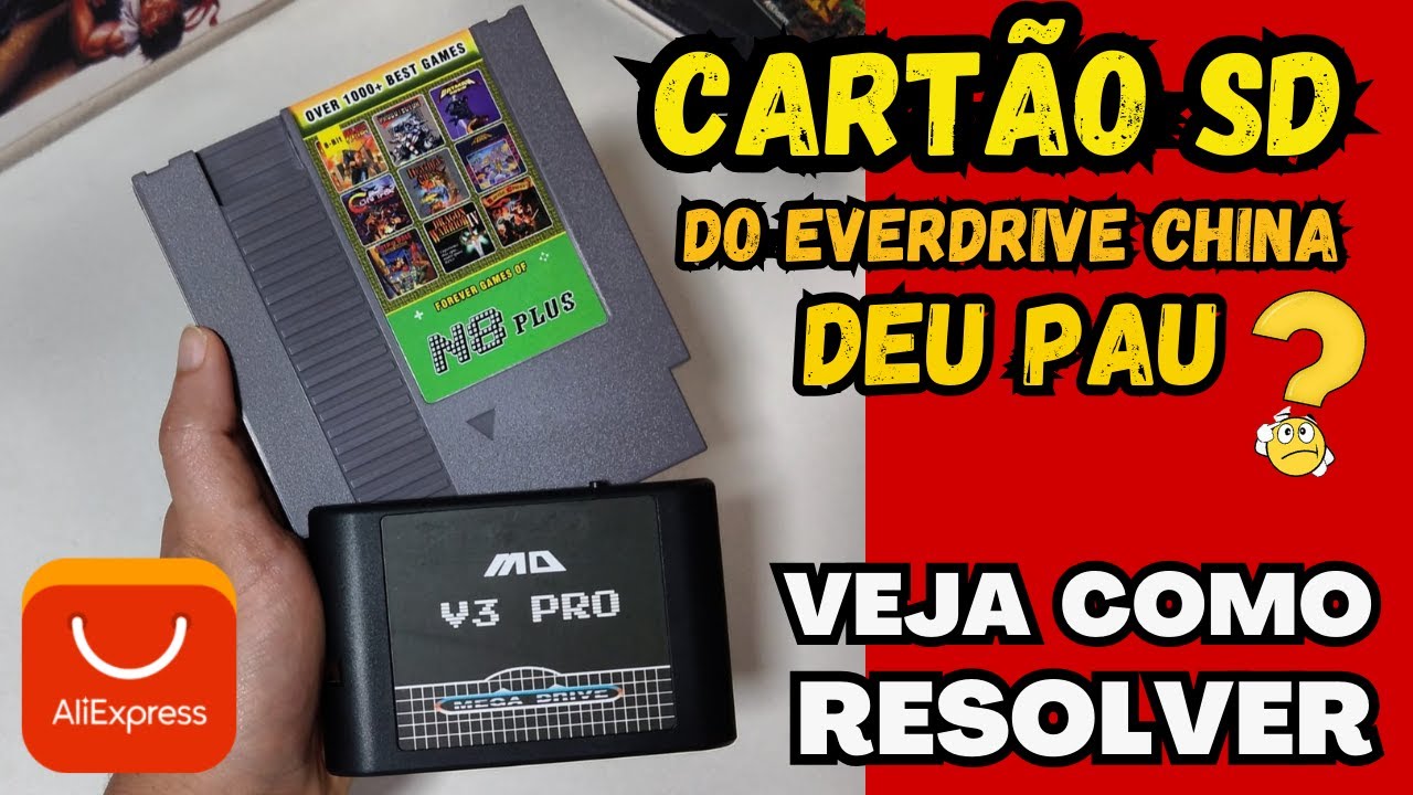 RECUPERE SEU EVERDRIVE N8 PLUS E MD V3 PRO DO ALIEXPRESS - YouTube