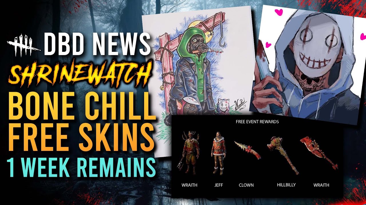 This Years FREE Winter Skins - DBD Fanart and Shrine Perk gameplay ...