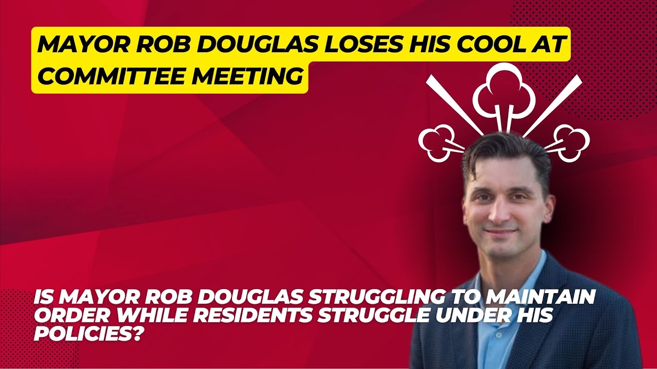 Mayor Rob Douglas shuts down public input - YouTube