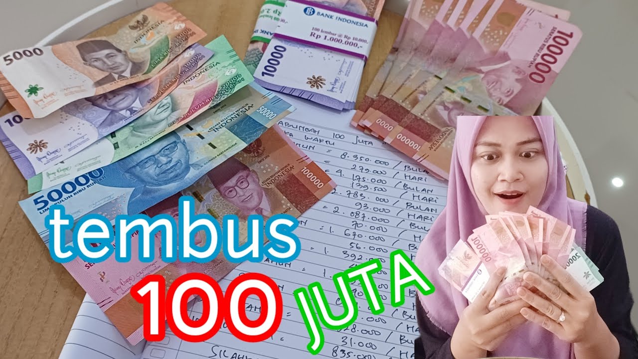 CARA NABUNG NOMINAL BERAPA SAJA TEMBUS 100 JUTA LEBIH #saving challenge ...