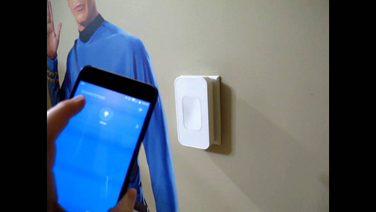 Switchmate Smart Light Switch Demo - YouTube