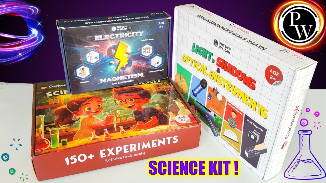 Best science project for class 6th , Physics Wallah Science kit - YouTube