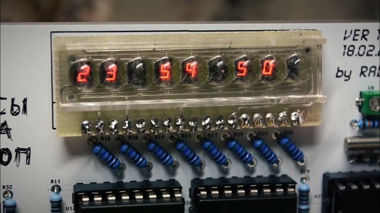 Unique DIY LOGIC clock. - YouTube