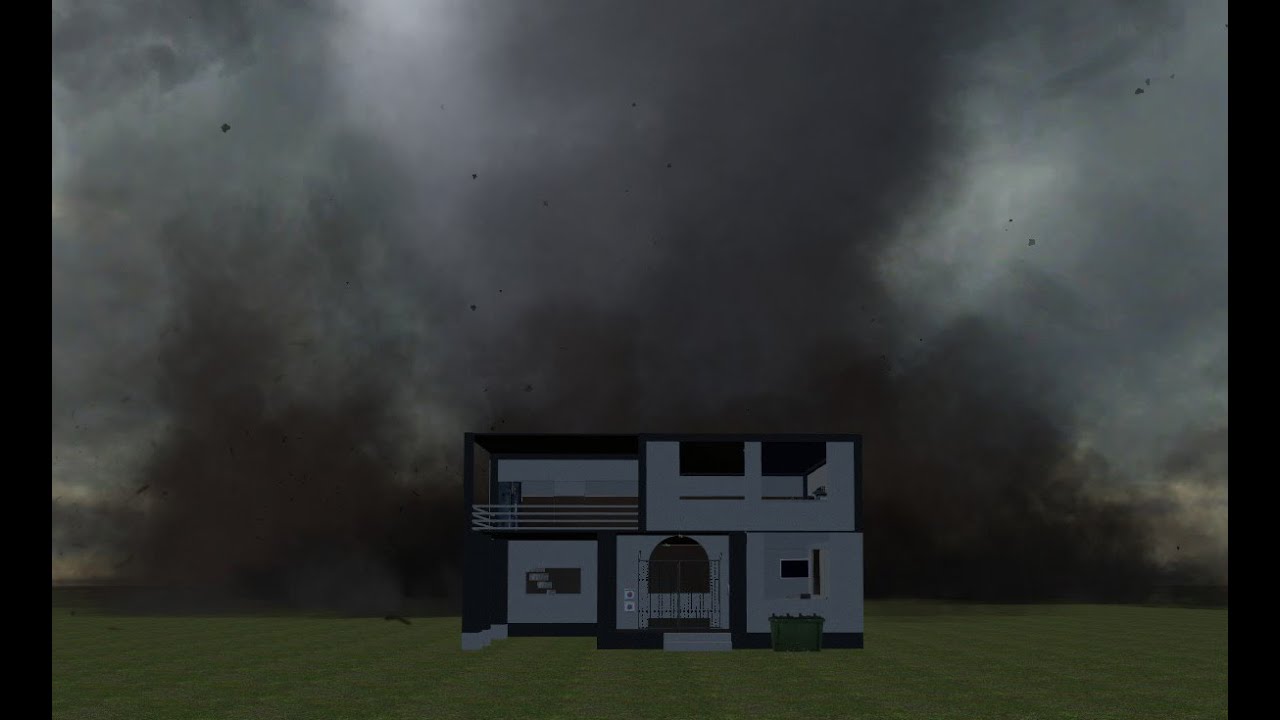 Tornado VS Mansion! Garry's Mod Tornado VS! - YouTube
